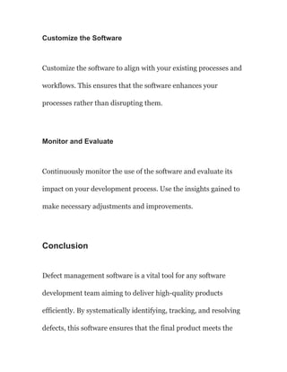 Defect Management Software_ Enhancing Quality and Efficiency in ...