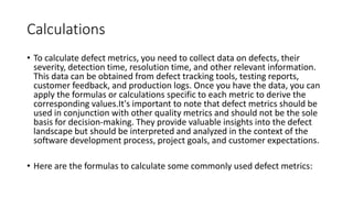 Defect matrix in software quality assurance.pptx