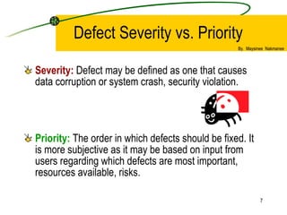 Defect MgmtBugDay Bangkok 2009: Defect Management | PPT