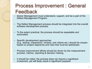 IT Quality Testing and the Defect Management Process | PPTX
