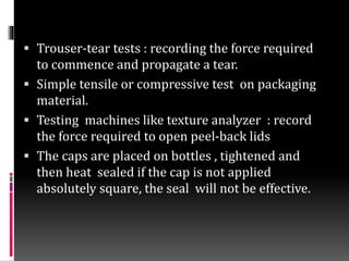 Defect of packaging | PPTX