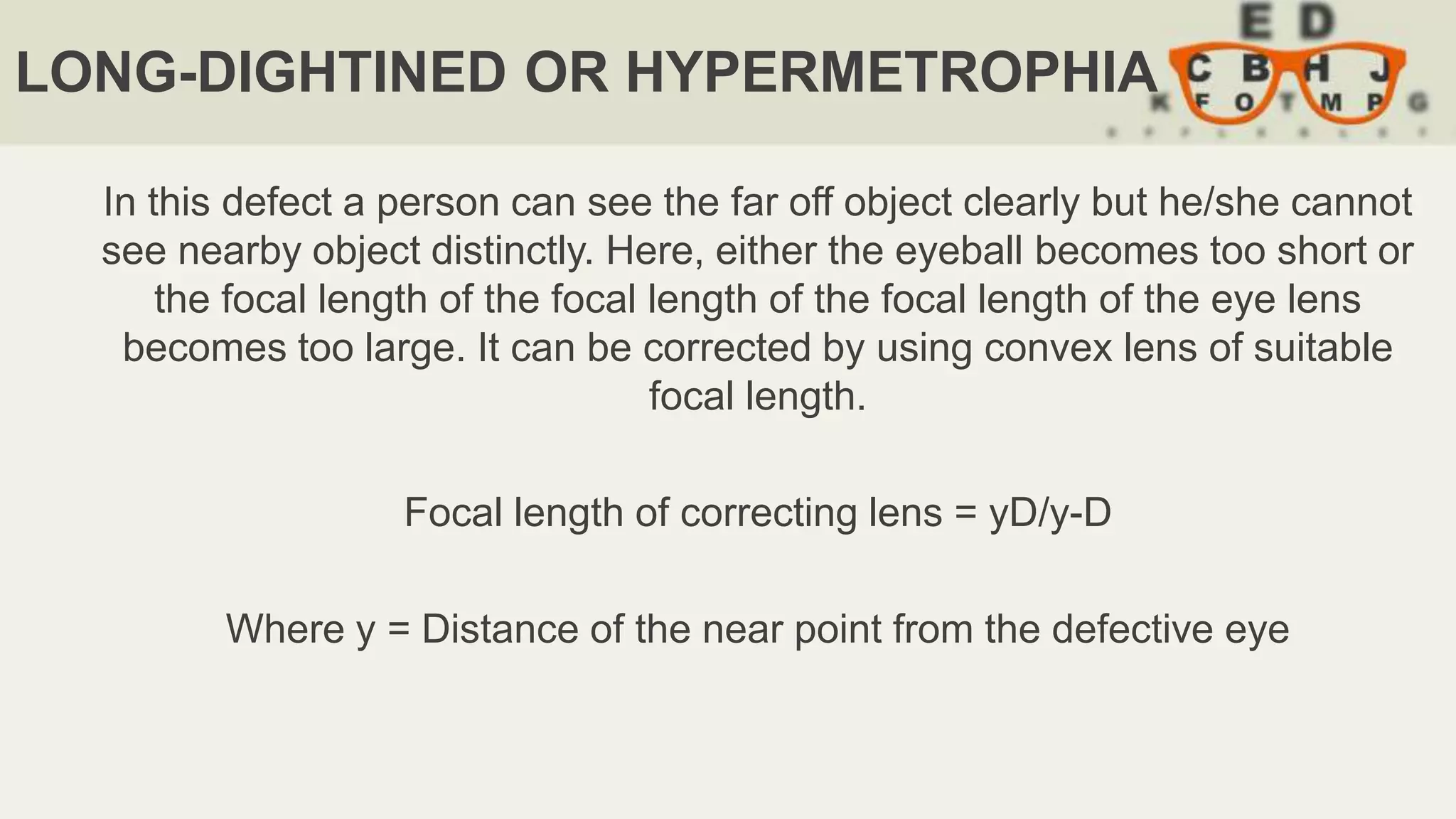 Defect of vision | PPTX