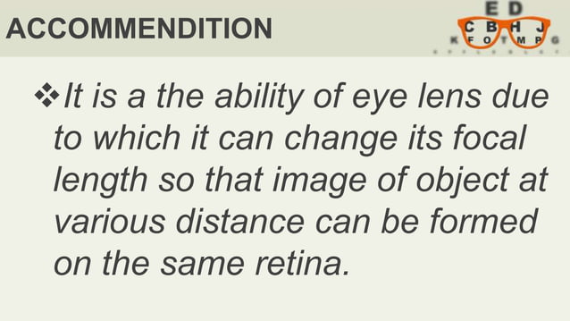 Defect of vision | PPTX