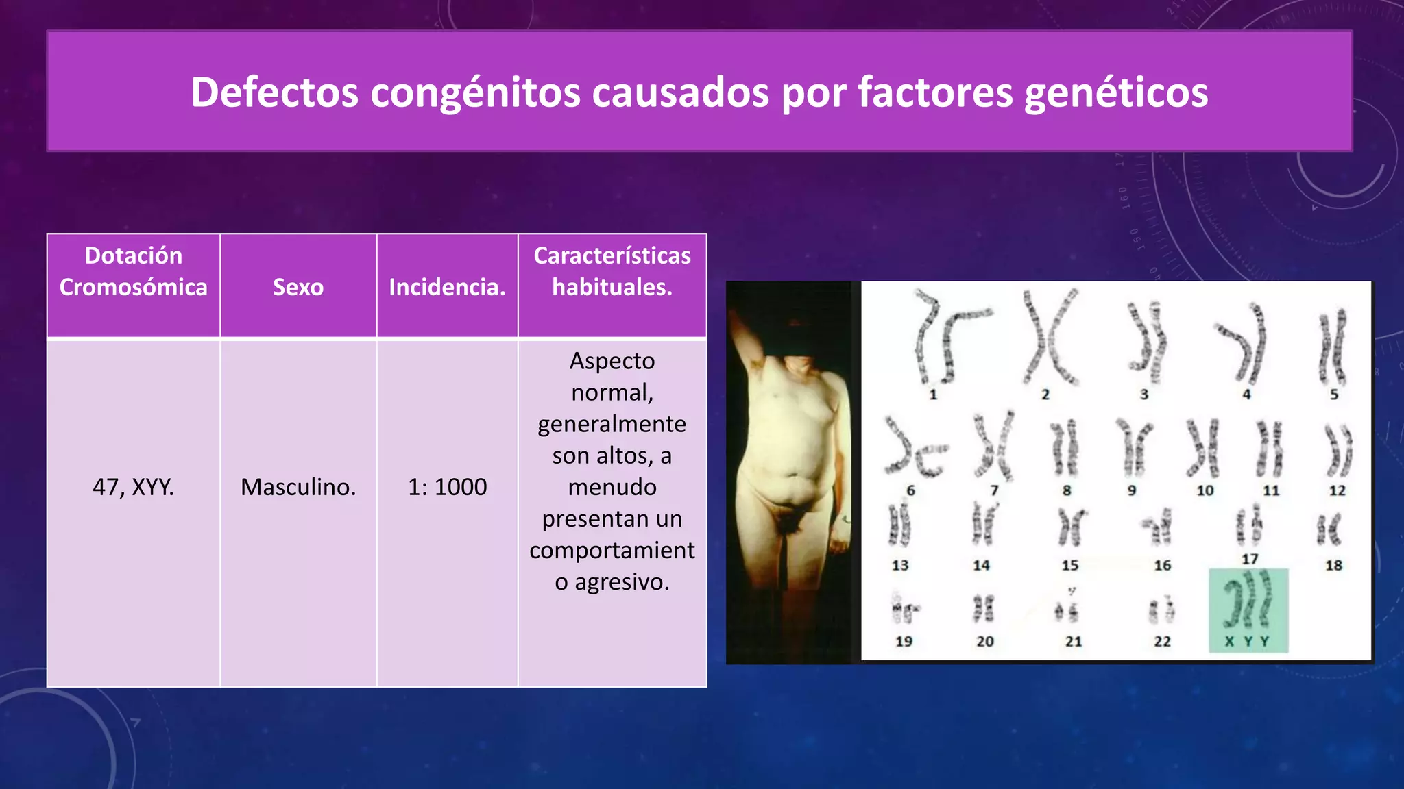 Defectos al nacimiento. | PPTX