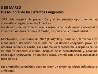 DEFECTOS CONGÉNITOS.pptxjhvjhvjvhhvjjvhjhvjhvhfyfurtyeerrtydtufyiuyitu ...