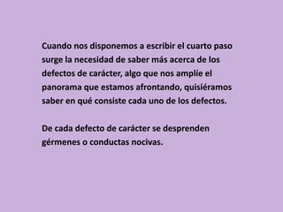 DEFECTOS DE CARA¦üCTER.pptx