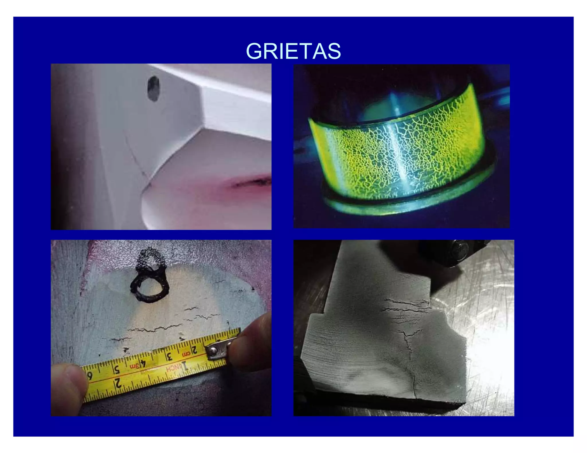 Defectos de los materiales metalicos y su origen. | PDF