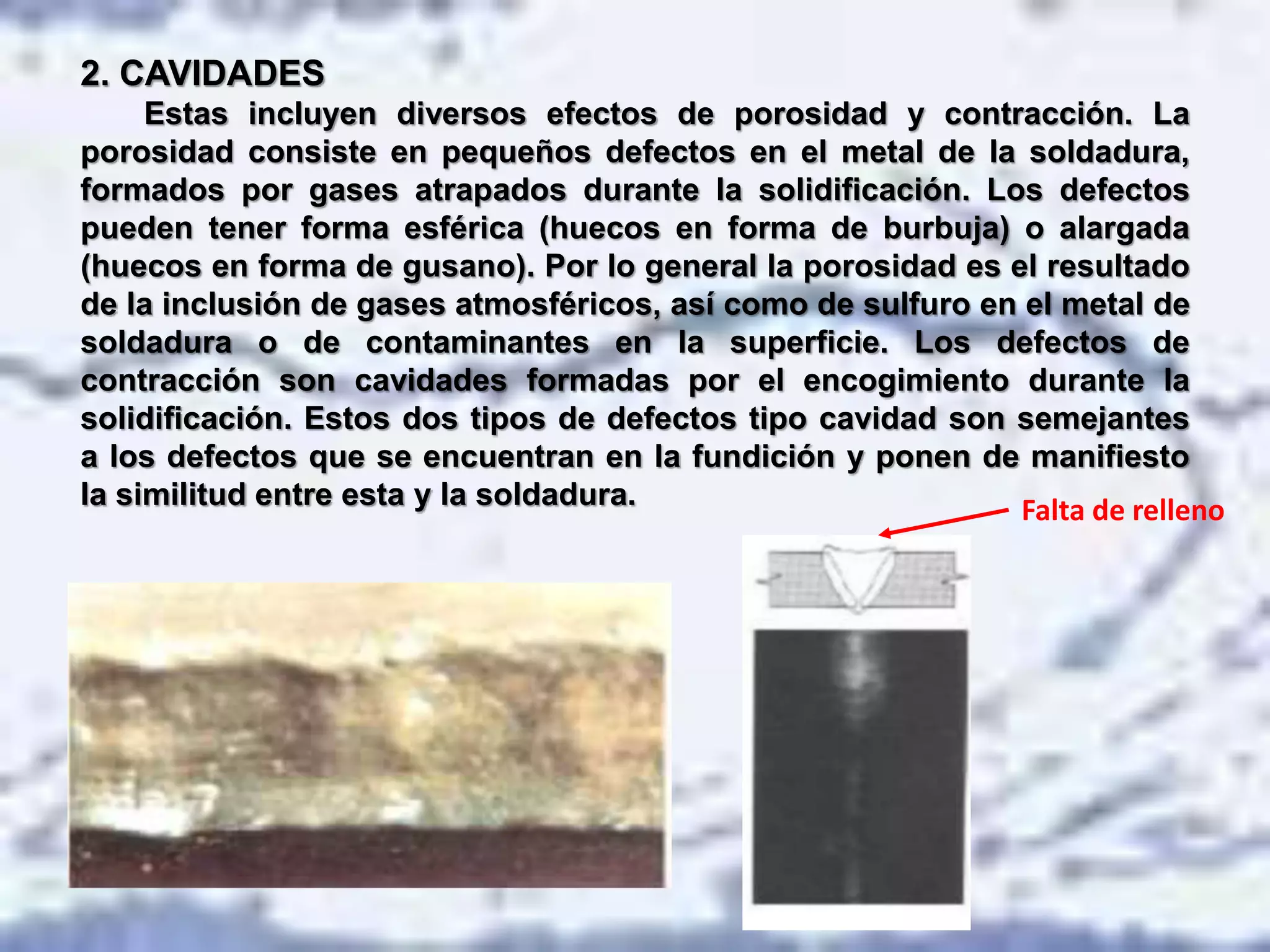 Defectos de soldadura | PPT