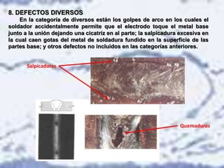Defectos de soldadura | PPTX