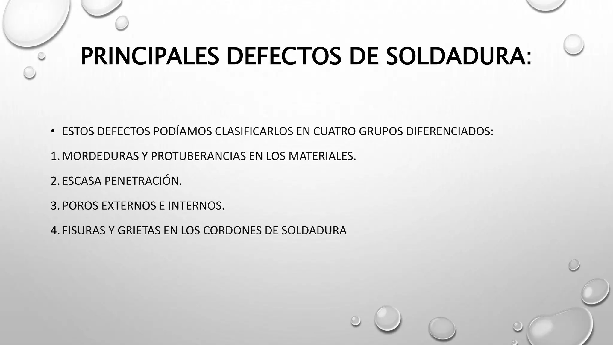 Defectos de soldadura con electrodo | PPTX