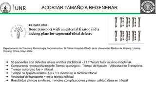 DEFECTOS OSEOs en general y reconstrucción de la patologia | PPTX