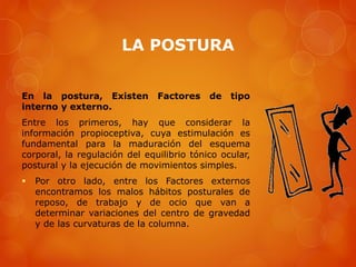 Defectos posturales | PPTX