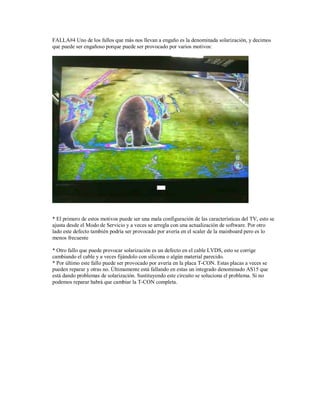 Defectos típicos de los paneles lcd | PDF