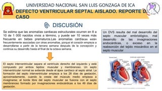DEFECTO VENTRICULAR SEPTAL AISLADO. REPORTE DE UN CASO.pptx