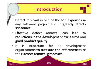 Defect removal effectiveness | PPT