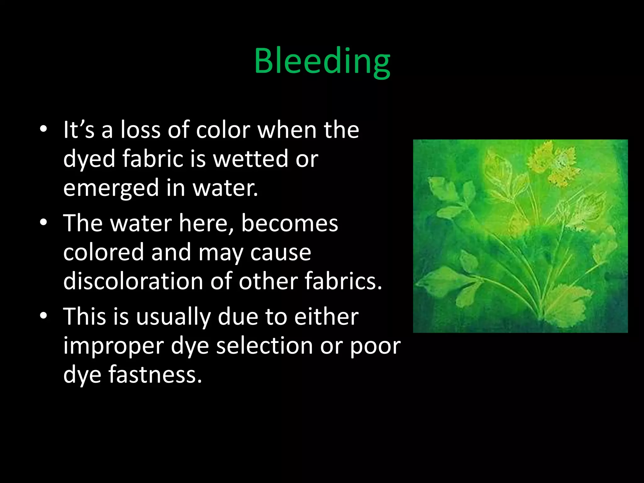 Defects of-dyeing | PPTX