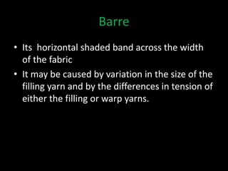Defects of-dyeing | PPTX