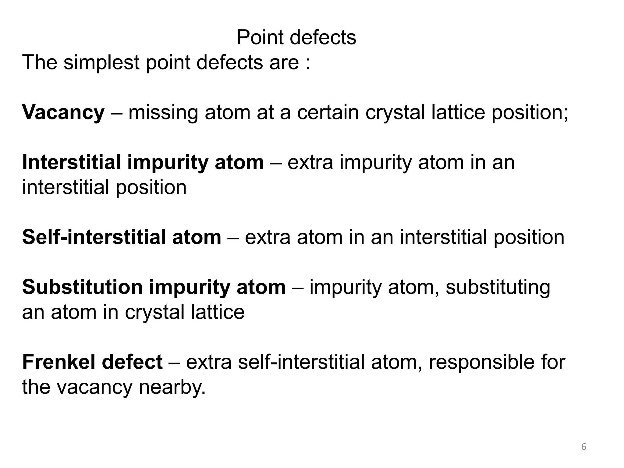 Defects and x ray diffraction | PPT