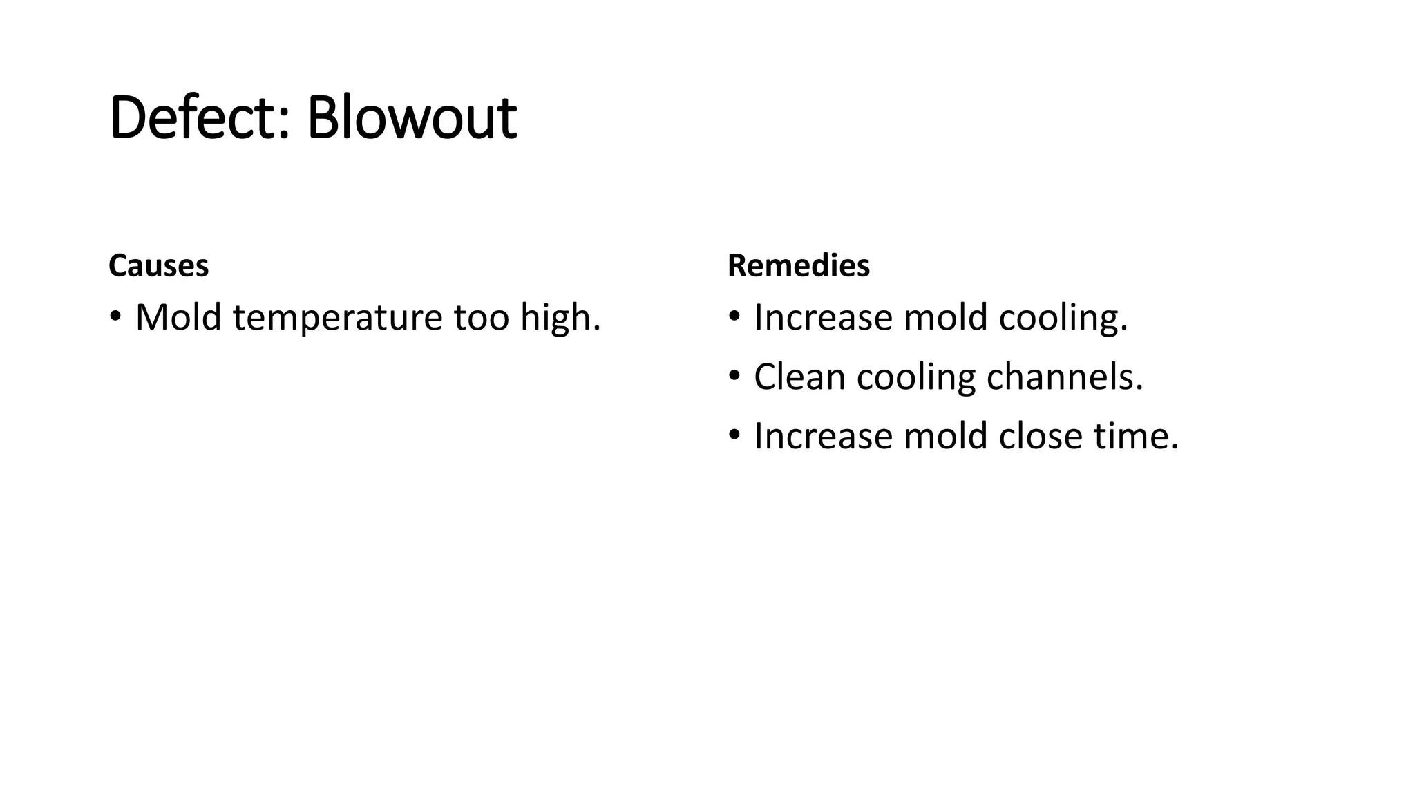 Defects, Causes and Remedies in Extrusion Blow.pptx