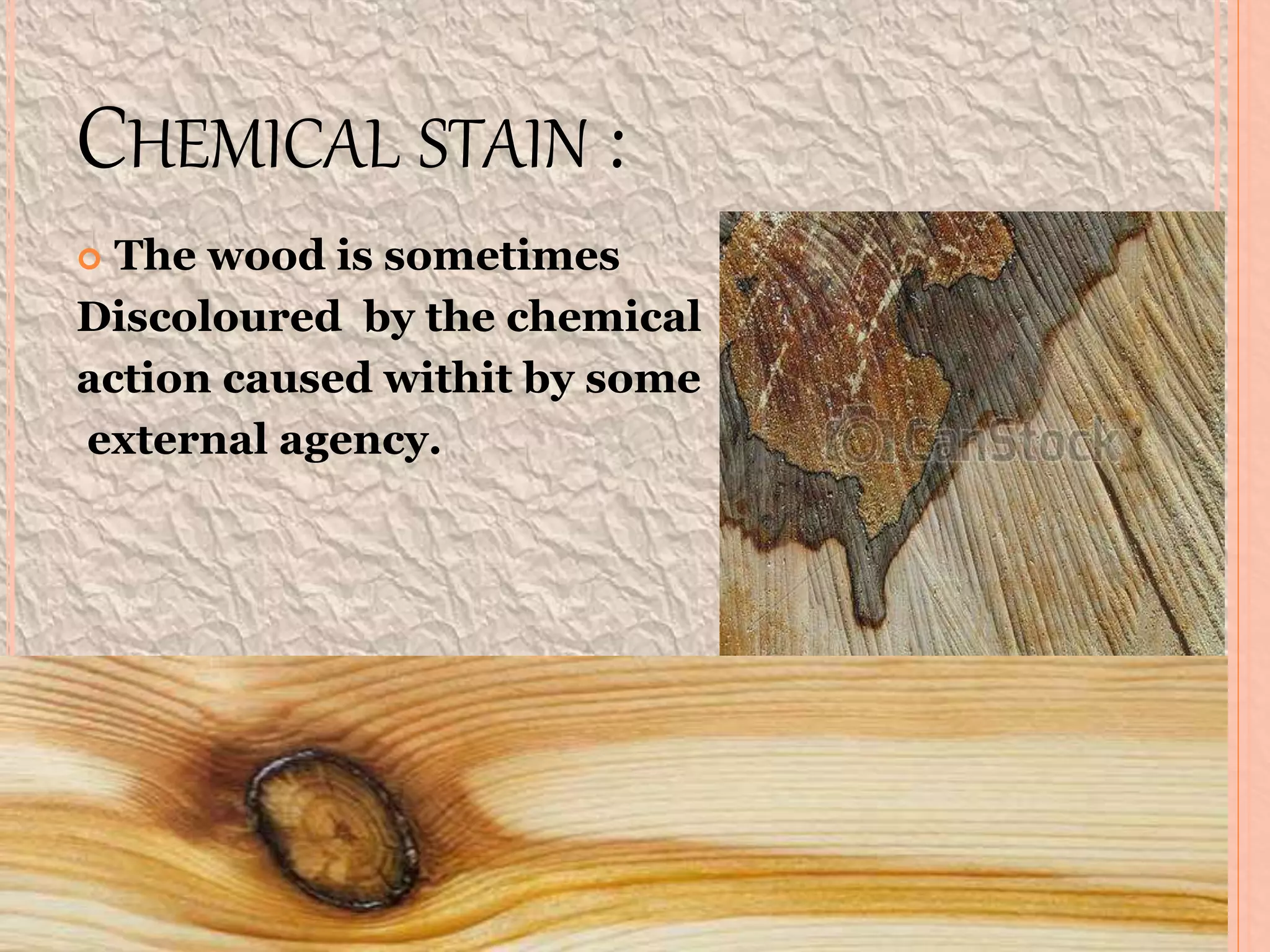 Defects in timber -- natural force | PPTX