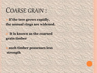 Defects in timber -- natural force | PPTX