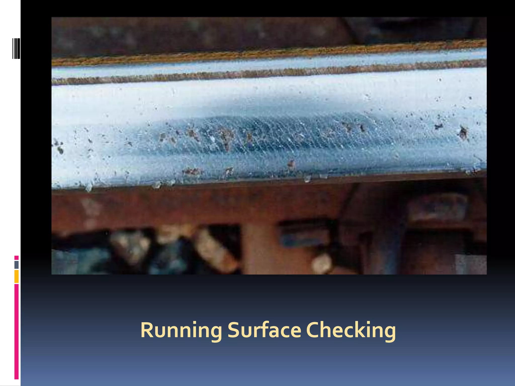 Defects In A Railway Track And Their Maintenance Pptx Rail Travel