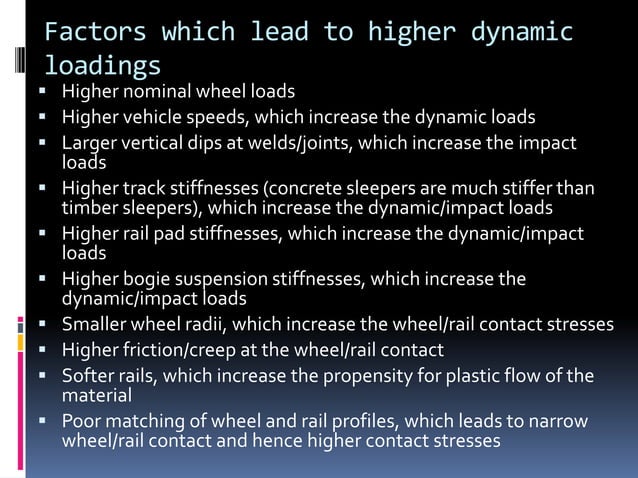 Defects in a Railway Track & their maintenance.pptx | Rail Travel ...