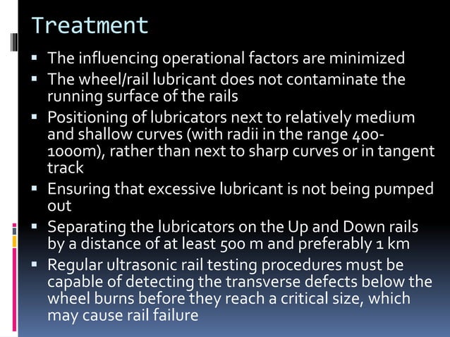 Defects in a Railway Track & their maintenance.pptx | Rail Travel ...