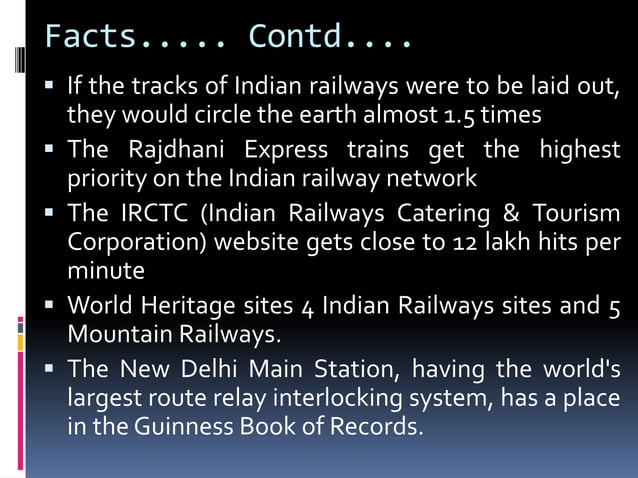 Defects in a Railway Track & their maintenance.pptx | Rail Travel ...