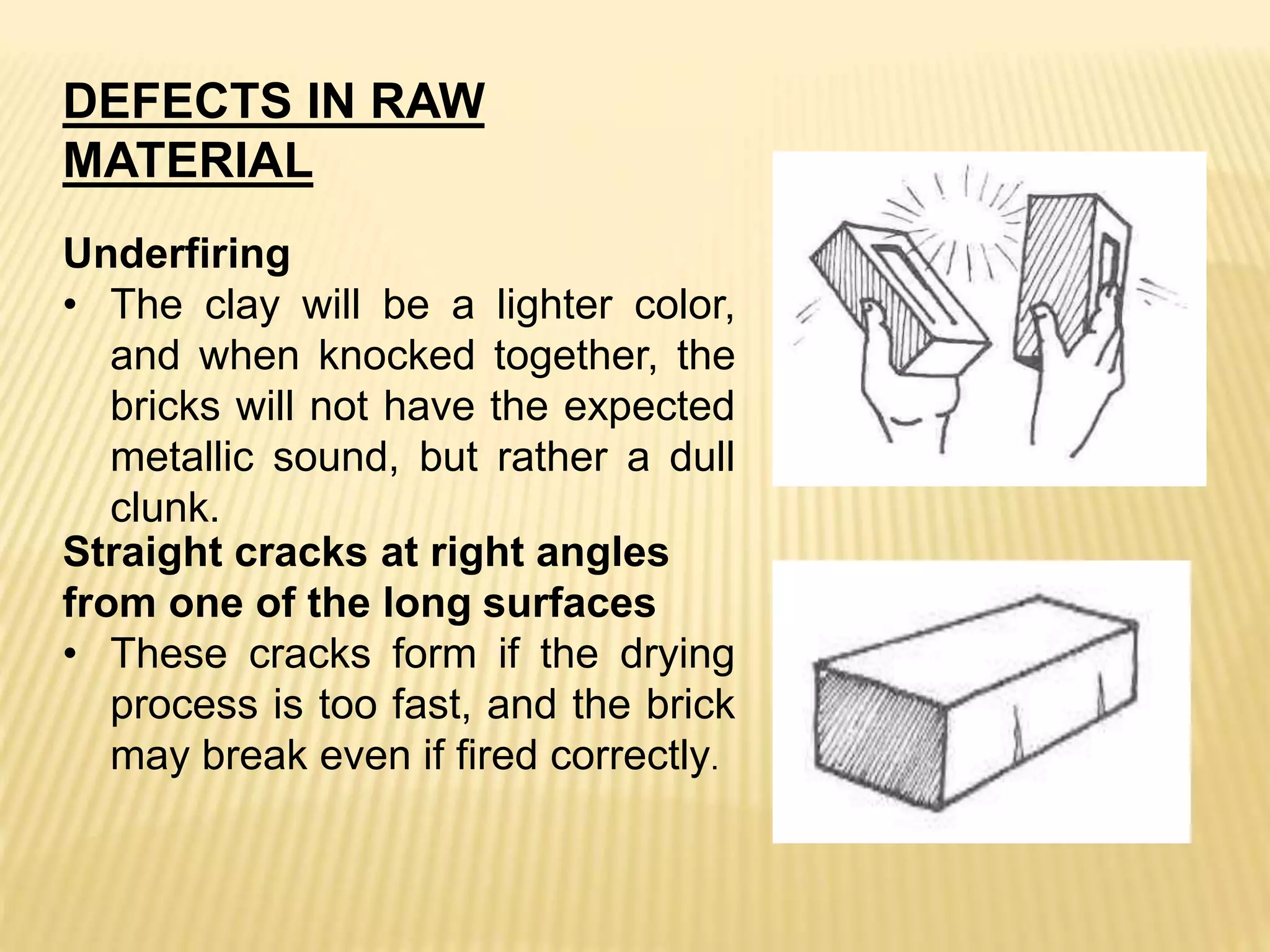 Defects in brick masonry | PPTX