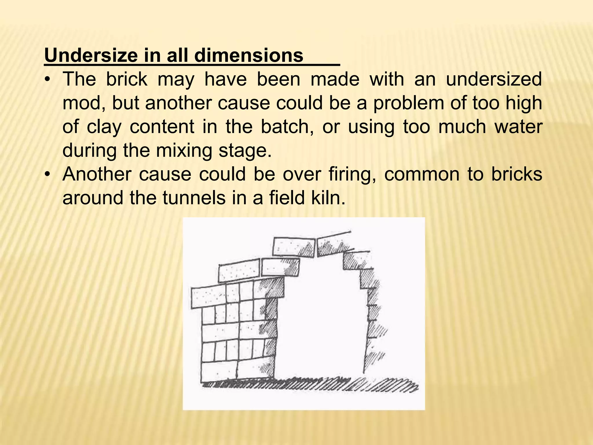 Defects in brick masonry | PPTX