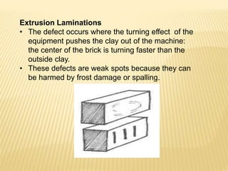 Defects in brick masonry | PPTX