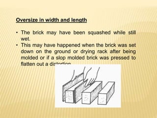 Defects in brick masonry | PPTX