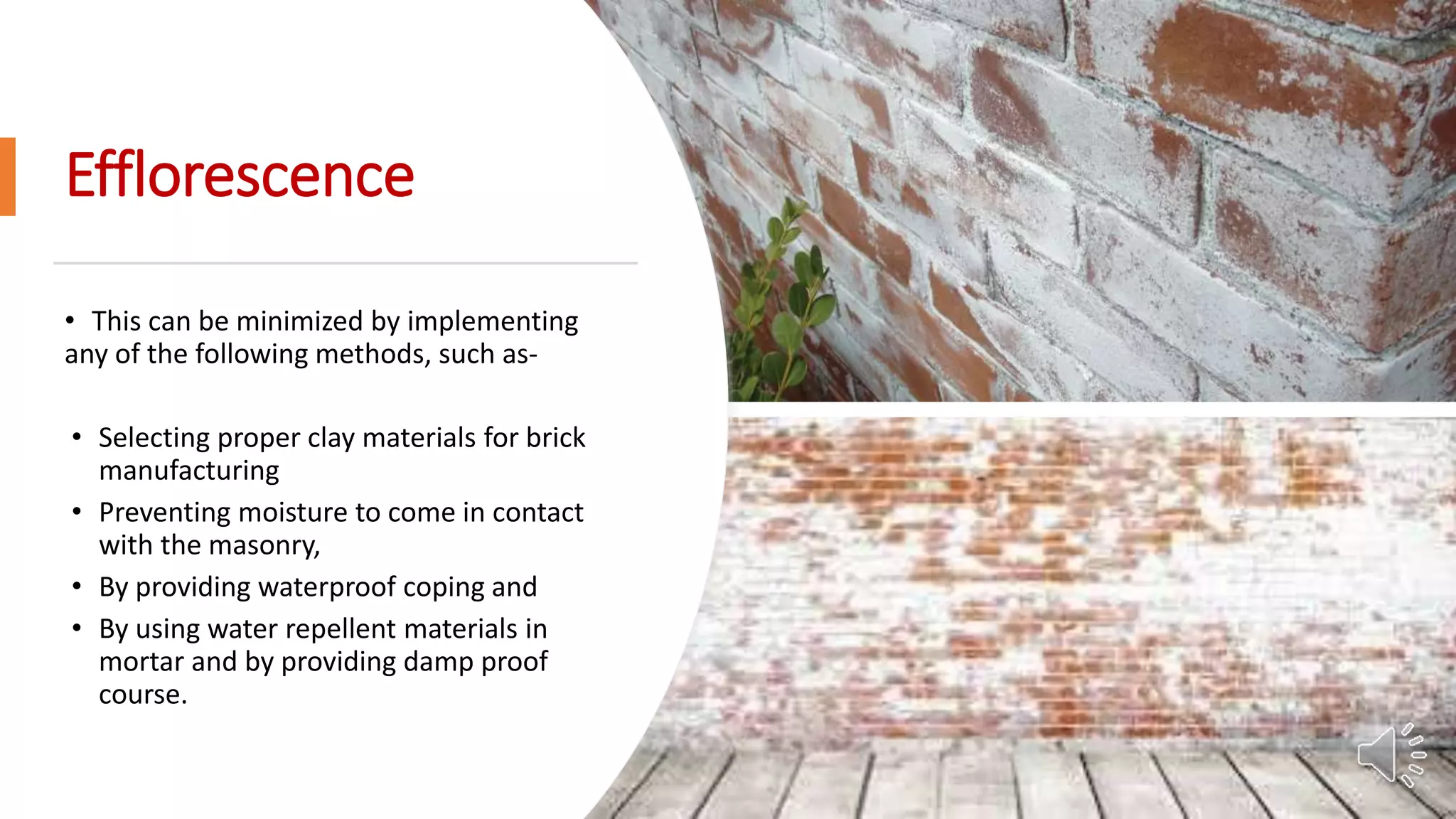 Defects in bricks | PPTX