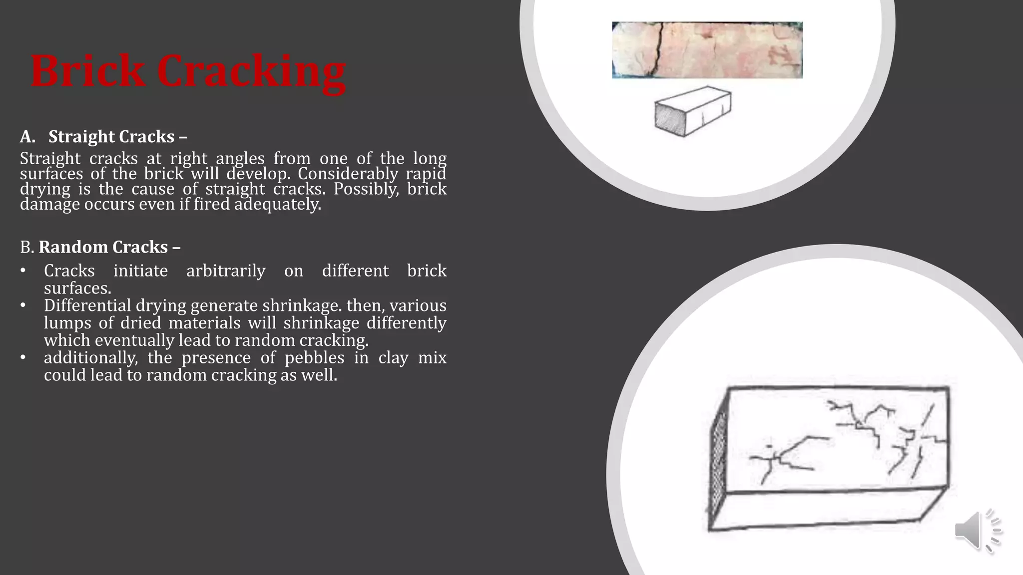 Defects in bricks | PPTX
