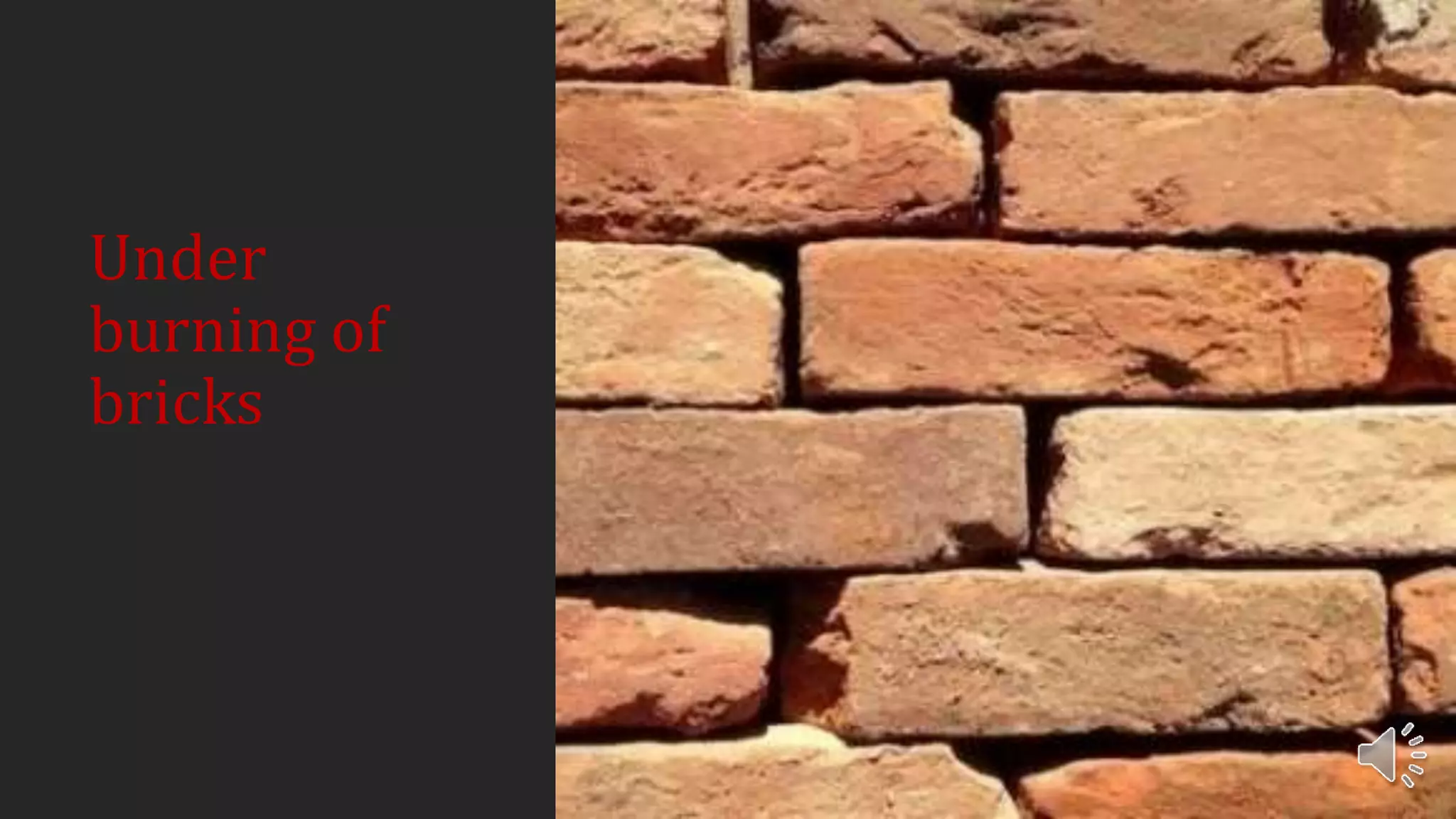 Defects in bricks | PPTX