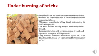Defects in bricks | PPTX | Geology | Science