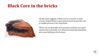 Defects in bricks | PPTX