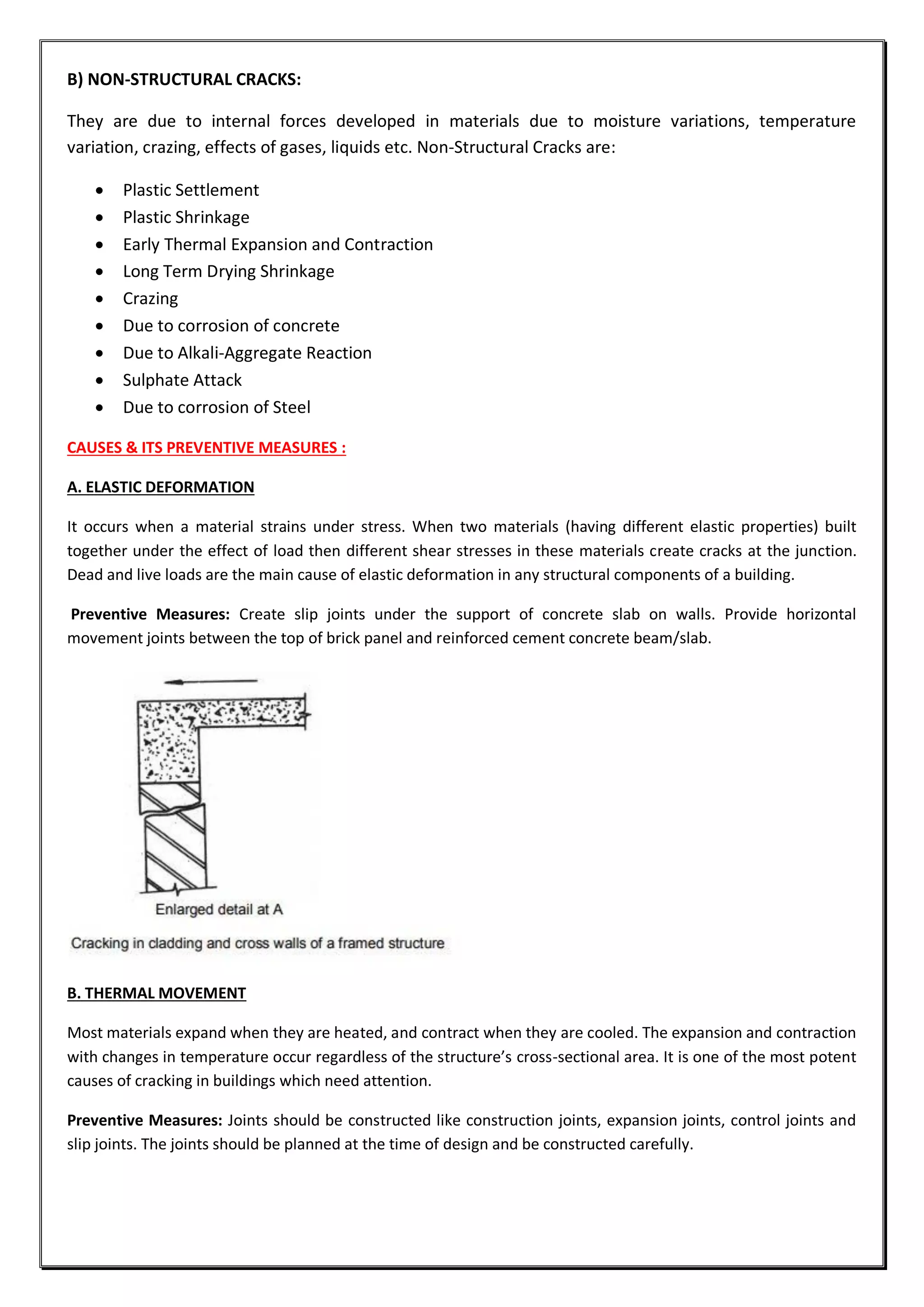 Defects in buildings & remedies | PDF