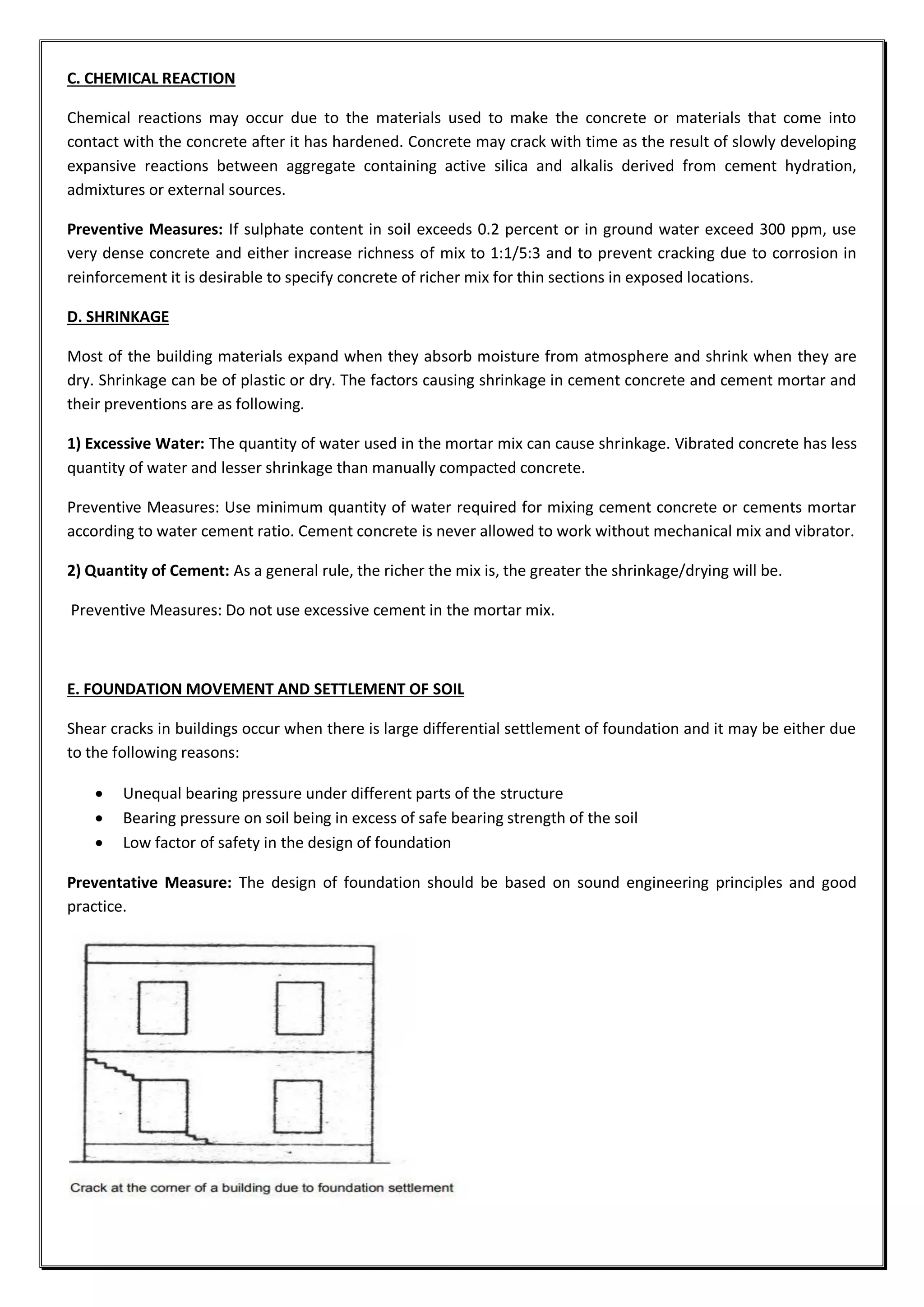 Defects in buildings & remedies | PDF