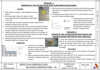 Defects in construction | PPTX