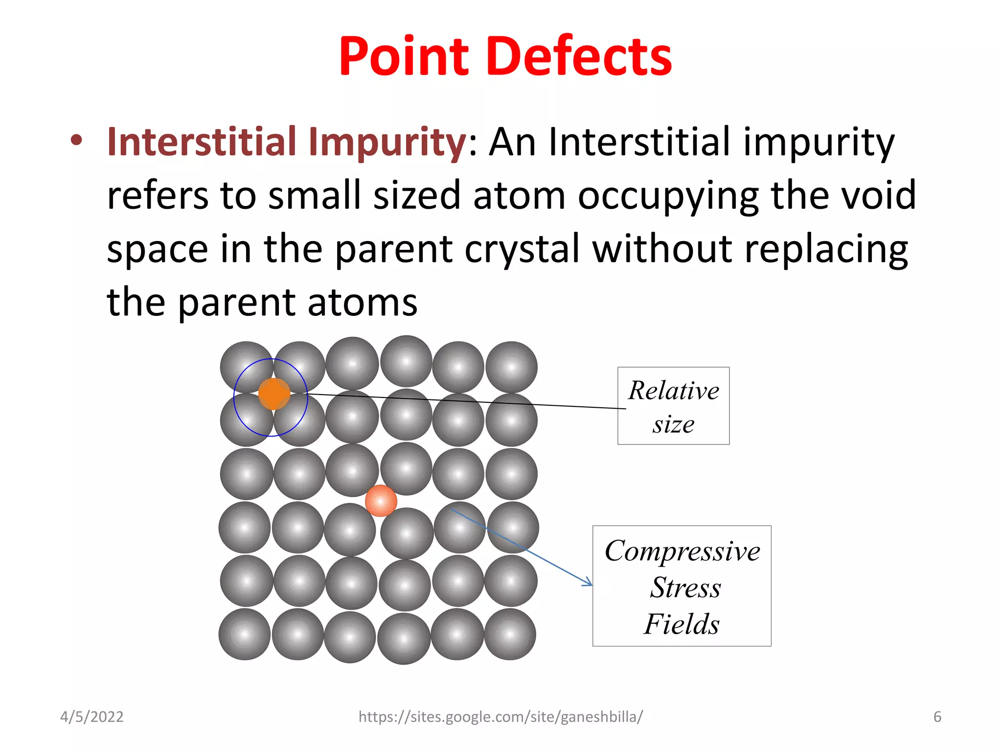 Defects in crystals | PPTX