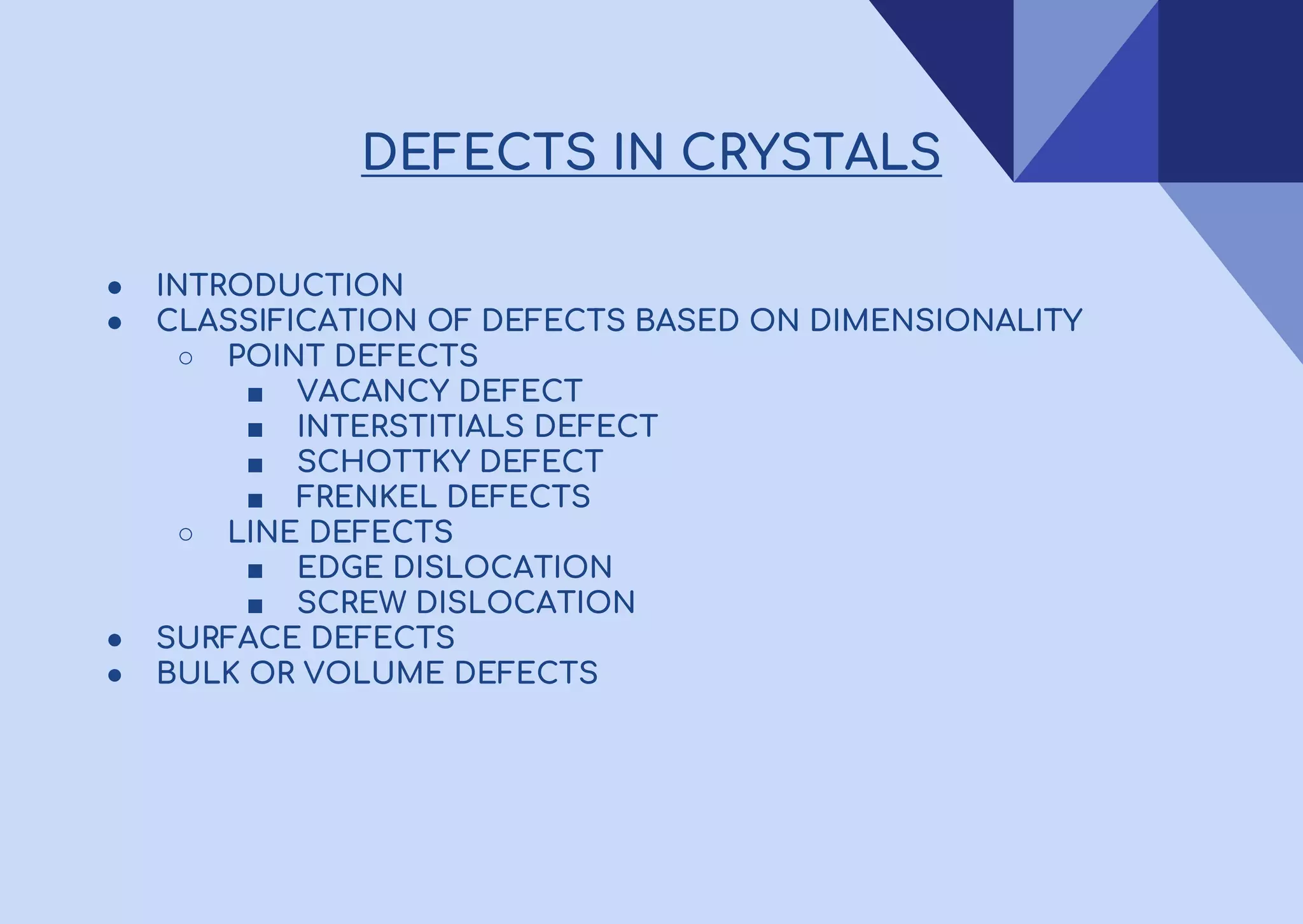 DEFECTS IN CRYSTALS.pptx