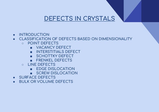 DEFECTS IN CRYSTALS.pptx