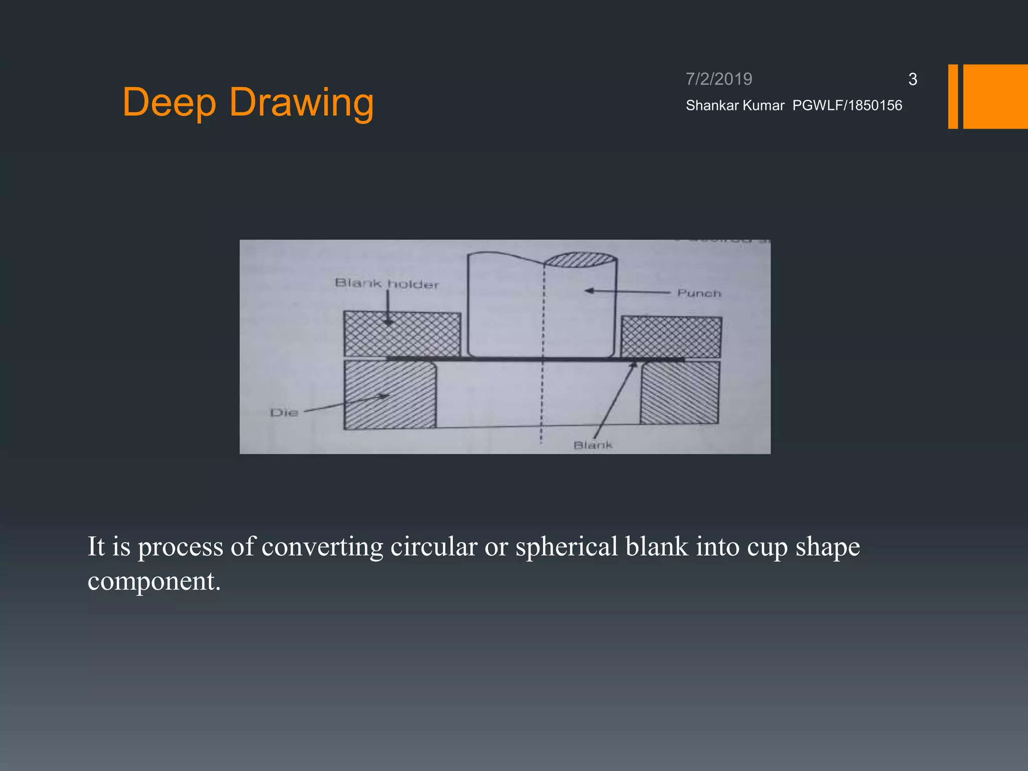 Defects in deep drawing and their remedies | PPTX