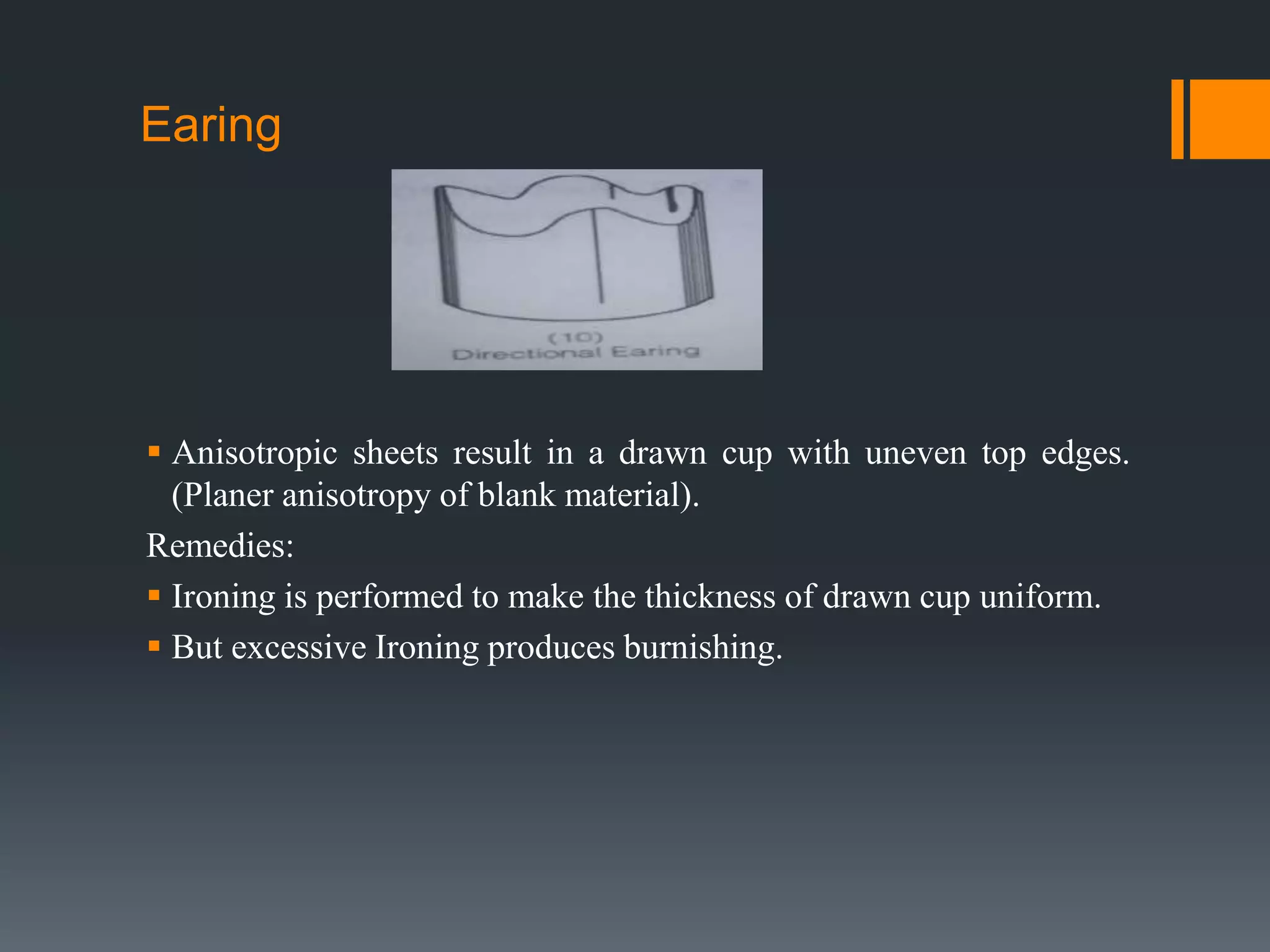 Defects in deep drawing and their remedies | PPTX