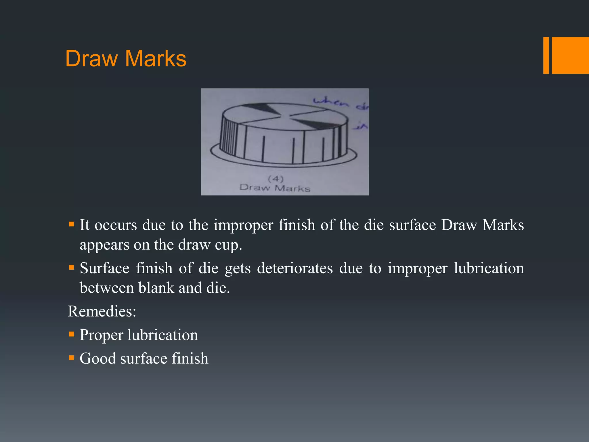 Defects in deep drawing and their remedies | PPTX