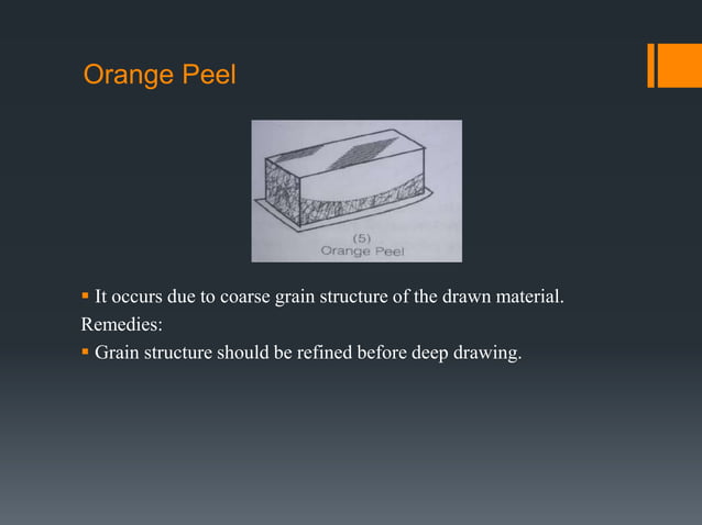 Defects in deep drawing and their remedies | PPTX