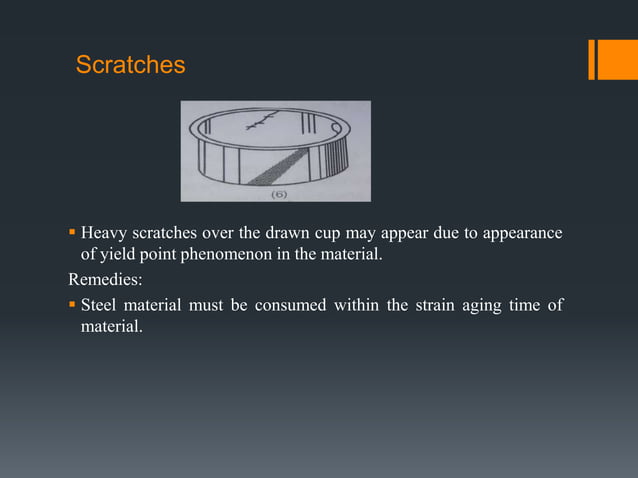 Defects in deep drawing and their remedies | PPTX