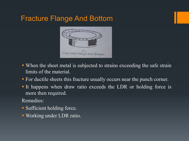Defects in deep drawing and their remedies | PPTX